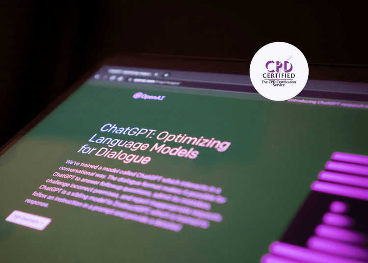 CPD Using ChatGPT Safely and Appropriately Within a Workplace